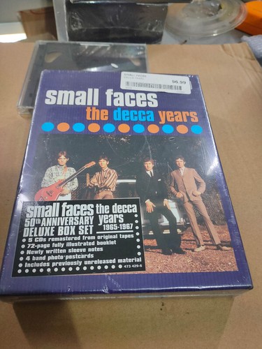 The Small Faces The Decca Years 5 CD BOXSET Steve Marriott Ronnie Lane ...