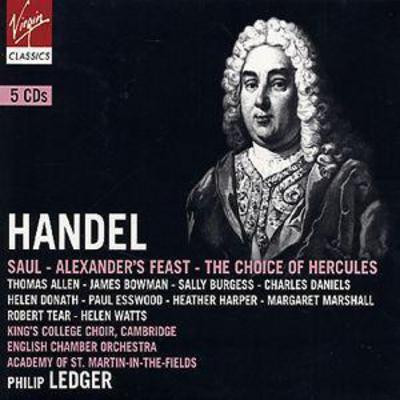 George Frideric Handel : Saul, Alexander's Feast, the Choice of ...