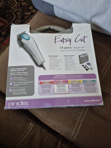 Andis Easy Cut Groom Detachable Blade Clipper Medium Duty 14 Piece Kit | eBay