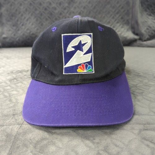 NBC News Houston Hat Cap Vintage Embroidered Men OSFA Adjustable Strap ...