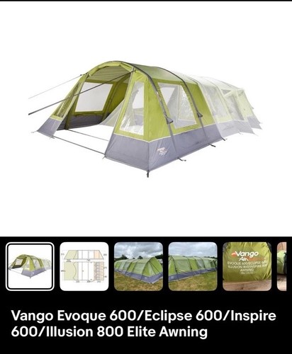 Vango EVOQUE 600/ECLIPSE 600/ ILLUSION 800/INSPIRE 600 AWNING Elite ...