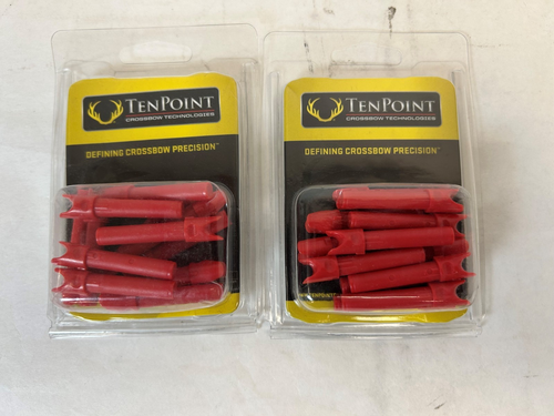 2x TenPoint Alpha Nock HPX Red, 24 total -FREE S/H | eBay