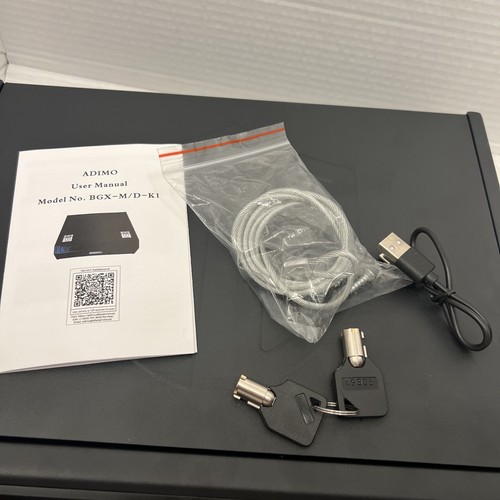 ADIMO Gun Safe, Biometric Safe for Pistols, Handgun, 3 Ways Quick ...