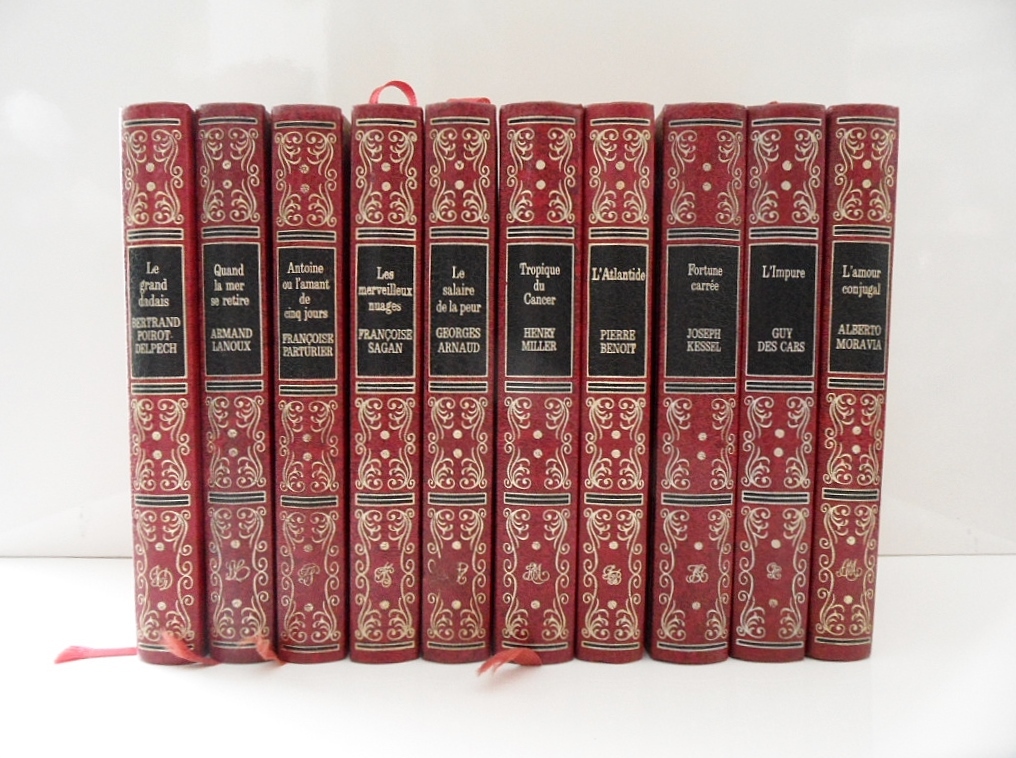 LOT DE 10 LIVRES COLLECTION GRANDS ROMANS CONTEMPORAINS EDITION FAMOT ...