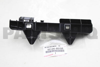 5213460150 Genuine Toyota REINFORCEMENT, FRONT BUMPER BAR, LH 52134 ...