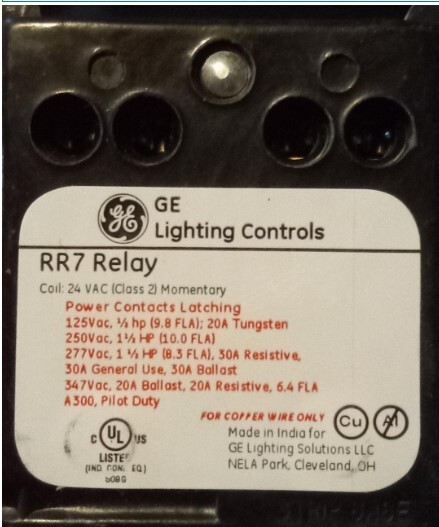 General Electric RR7 Low Voltage Relay Class 2 | eBay