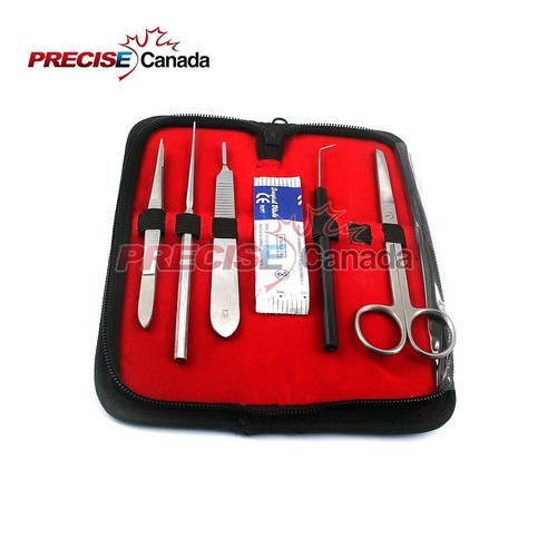 6 PIECES MEDICAL STUDENT KIT - SURGICAL MEDICAL TAXIDERMY STUDENT ...