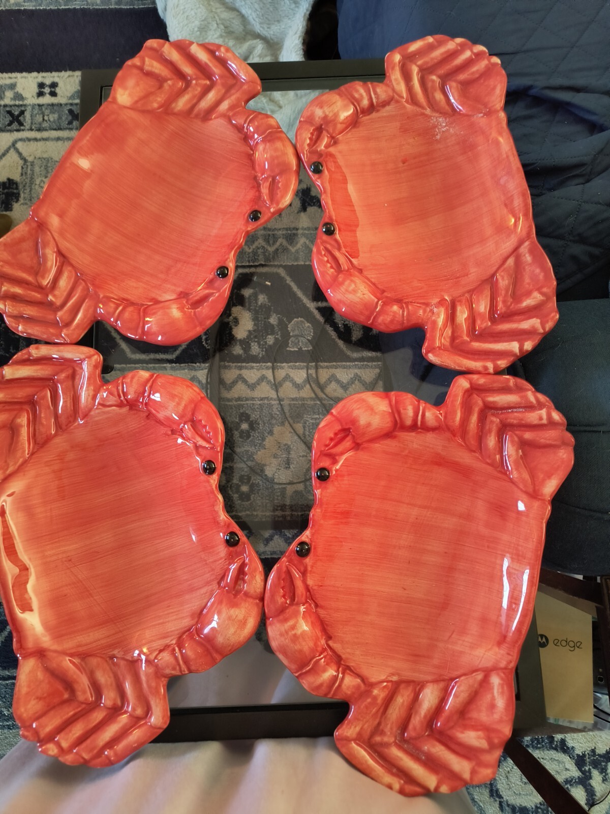 Set Of Four Crab Plates | eBay