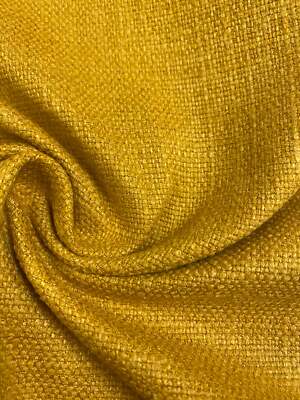 Mustard Yellow MCM Mid Century Modern Upholstery Drapery Fabric ETX | eBay