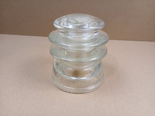 Vintage Hemingray -56 Power Line/Telephone Pole Glass Insulator Made In ...