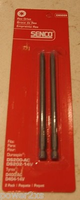 Senco DuraSpin Rex Drive Bits DS200-AC, DS202-14V D400-AC, D404-14V ...