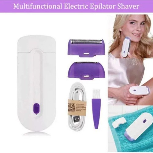 Silky Smooth Hair Eraser Painless Laser Hair Remover Epilator Shaver ...