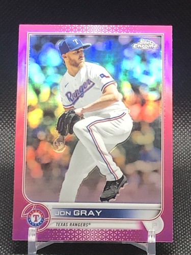 Jon Gray 2022 Topps Chrome Pink Refractor Baseball Card | eBay