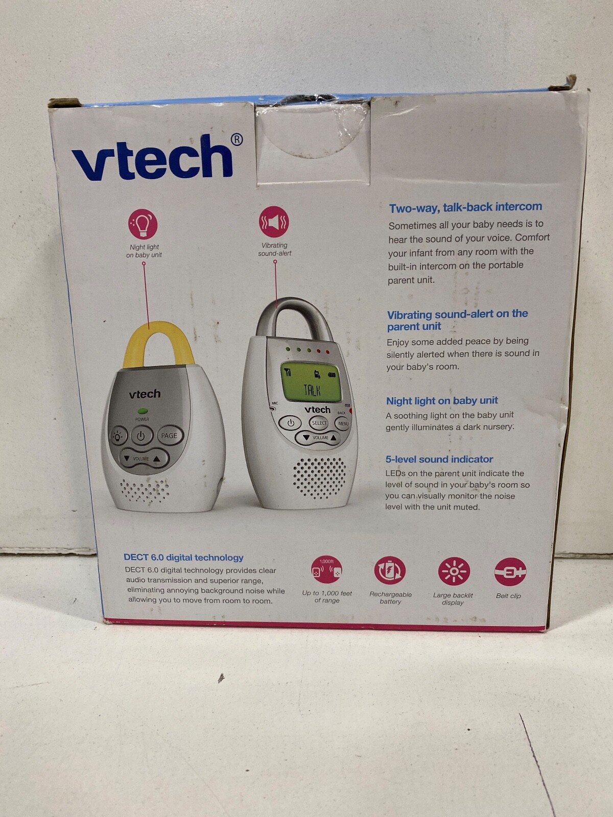 VTech DM221 Digital Audio Baby Monitor for sale online | eBay