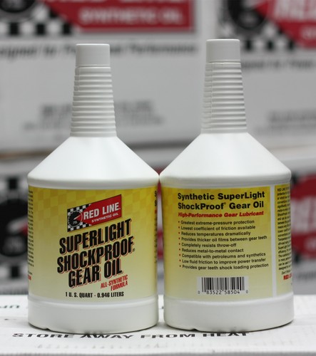 Redline Superlight Shockproof Gear Oil 1-Quart | eBay Australia