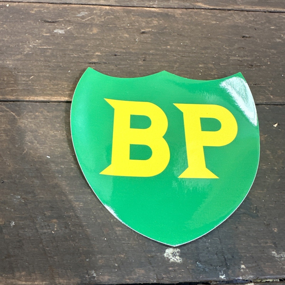 Bp Shield Logo Vintage BP British Petrol Oil Gas Energy Company