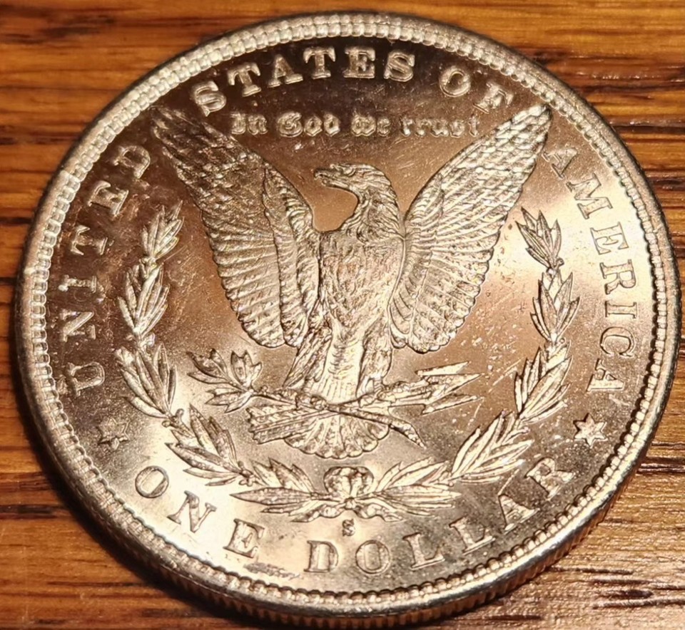 1880-S Morgan Silver Dollar Gem Flashy BU Semi-Prooflike Fields | eBay