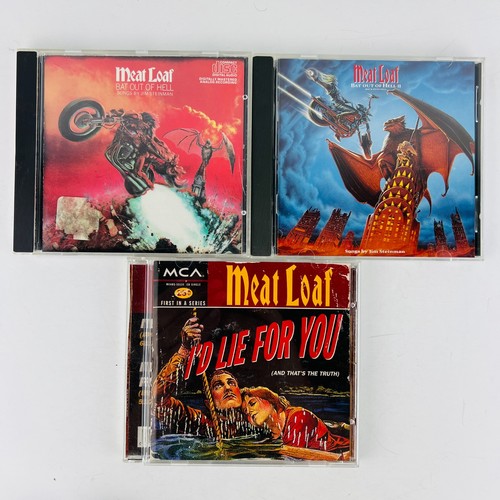 Meat Loaf 3x CD Lot #2 | eBay