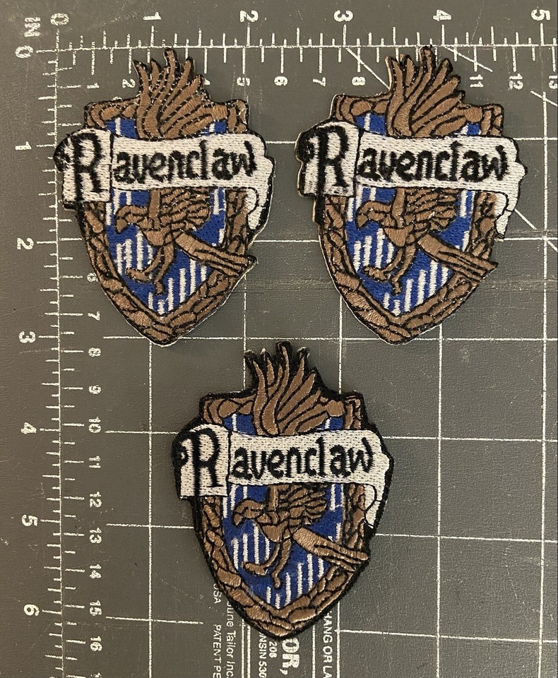 Ravenclaw Harry Potter Hogwarts House Crest Logo Emblem Insignia Patch ...