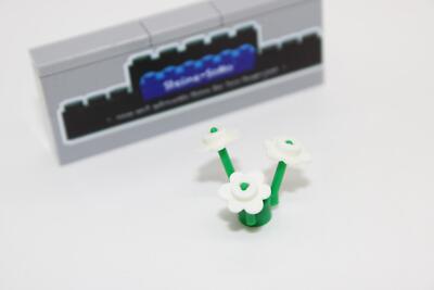 Lego (c) 1x Blume alt Blüte - Pflanzen Blüten - weiß - 3741 3742 ...