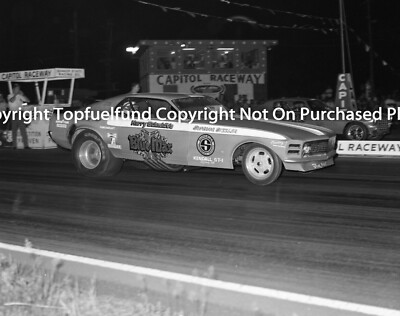 Harry Schmidt Richard Tharp Ca 1969 Blue Max Mustang Capital Raceway ...