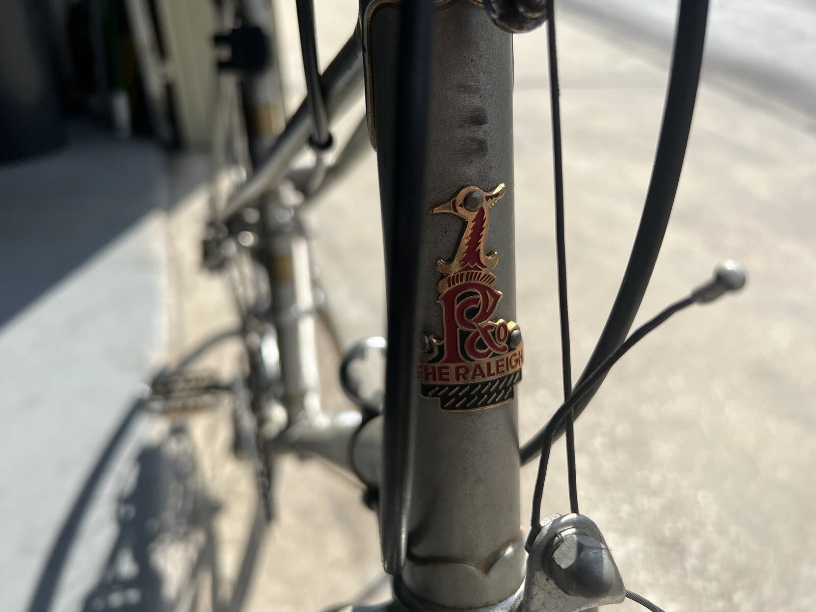 VINTAGE 10 SPEED BIKE BICYCLE TI-RALEIGH ENGLAND GRAND PRIX HIGH TENSILE STEEL | eBay