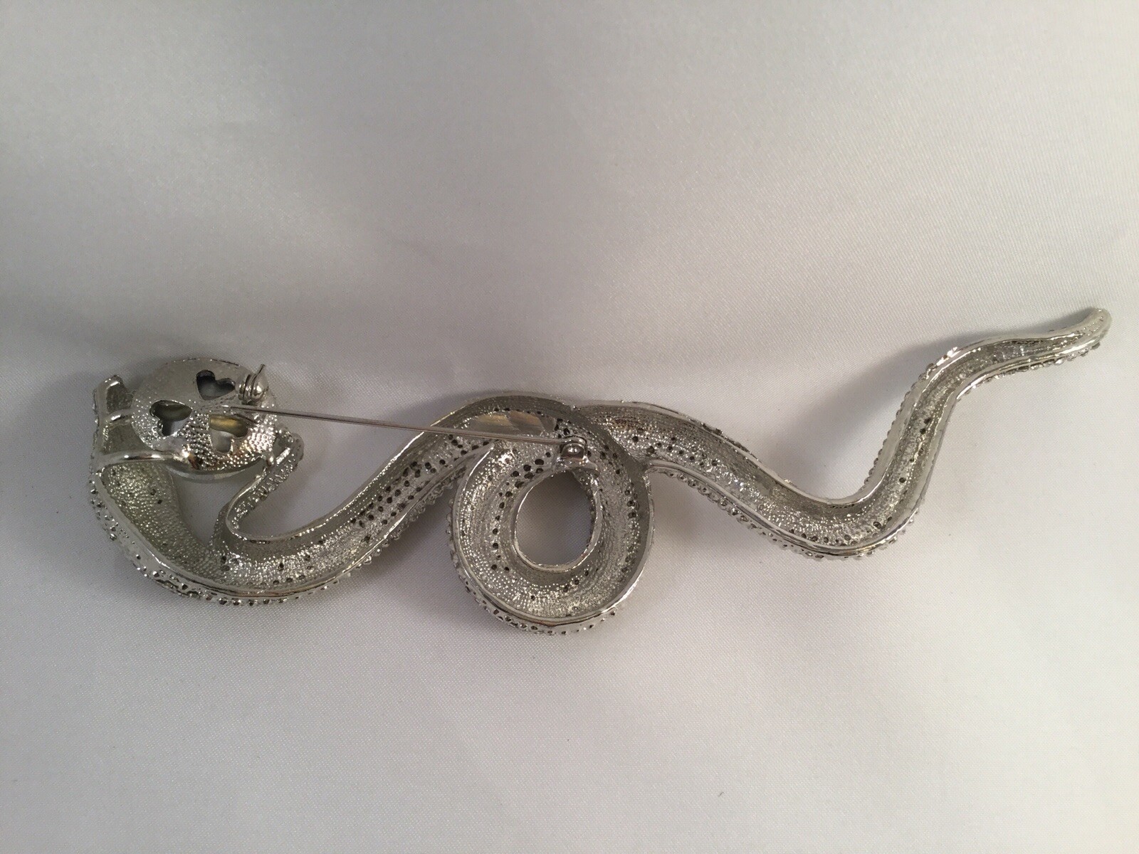 Vintage Jewellery Silver Snake Brooch Pin Jewelry for Coat Shawl Dress ...