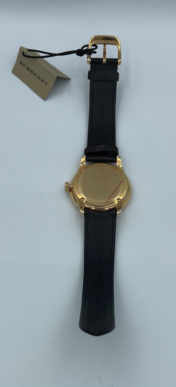 Pre-Owned Never Used Burberry Unisex Watch Classic Round Dial BU10012 ...