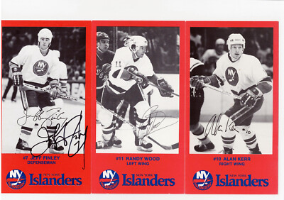 90/91 Team Card Autographed Alan Kerr | eBay.de