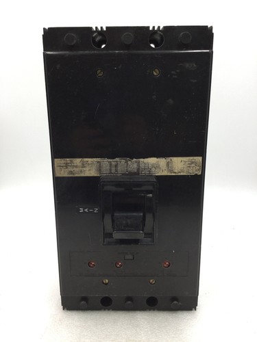 Westinghouse MA3800F 3 Pole 800 Amp 600v Circuit Breaker w/600 Amp Trip ...