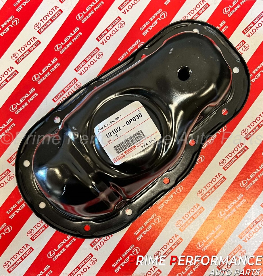 Toyota Tacoma 2016-2023 V6 3.5L Genuine Engine Lower Oil Pan 12102-0P030 | eBay