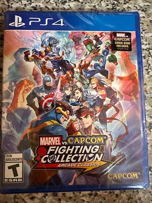 Marvel vs. Capcom Fighting Collection: Arcade Classics PS4 Brand New ...