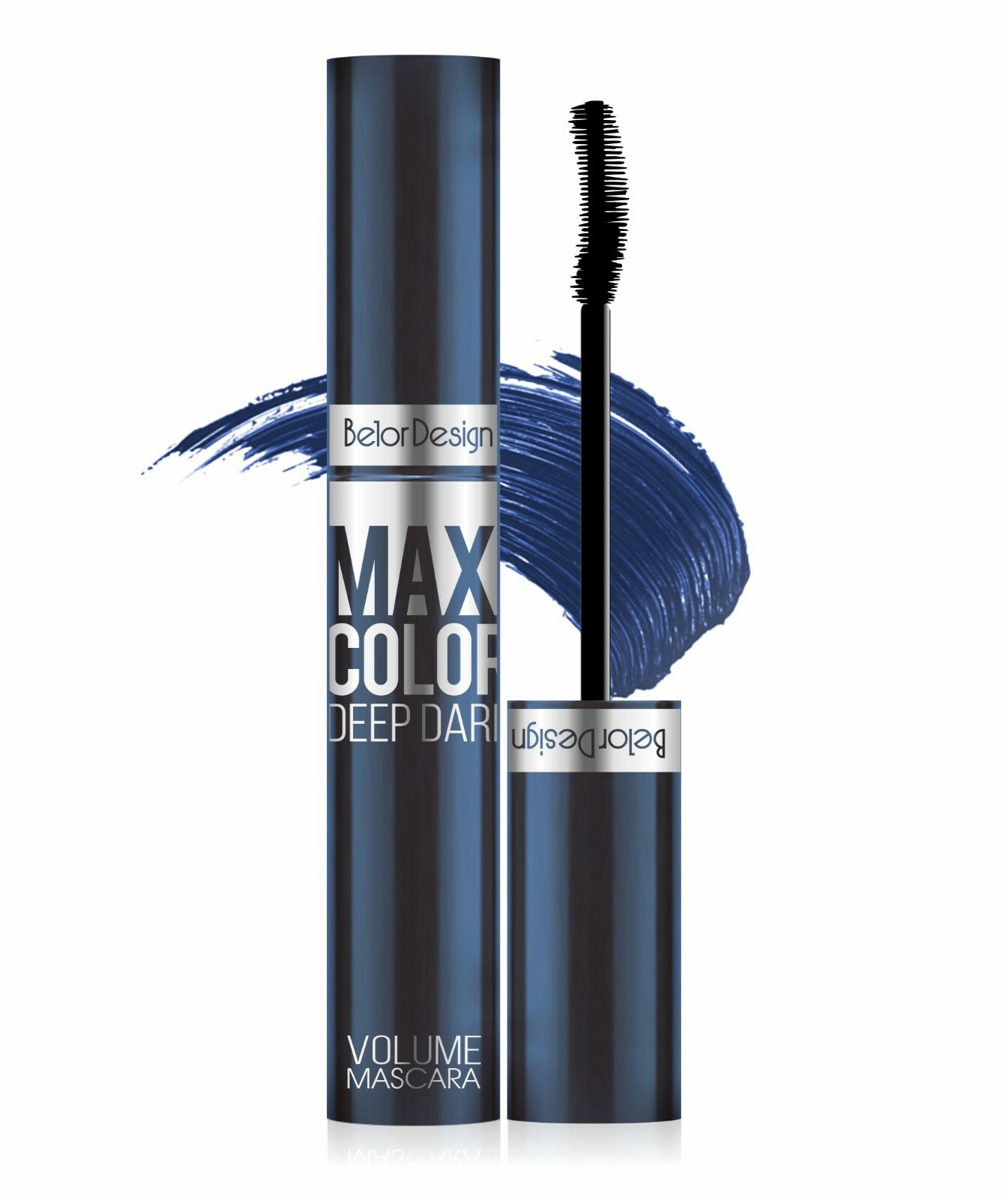 Belor Design Maxi Color | Maximum Volume MASCARA, Deep Blue ...