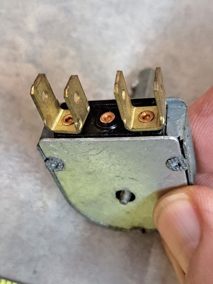 Original Lucas 1973 MG Midget Dash Board Dimmer Light Rheostat Switch ...