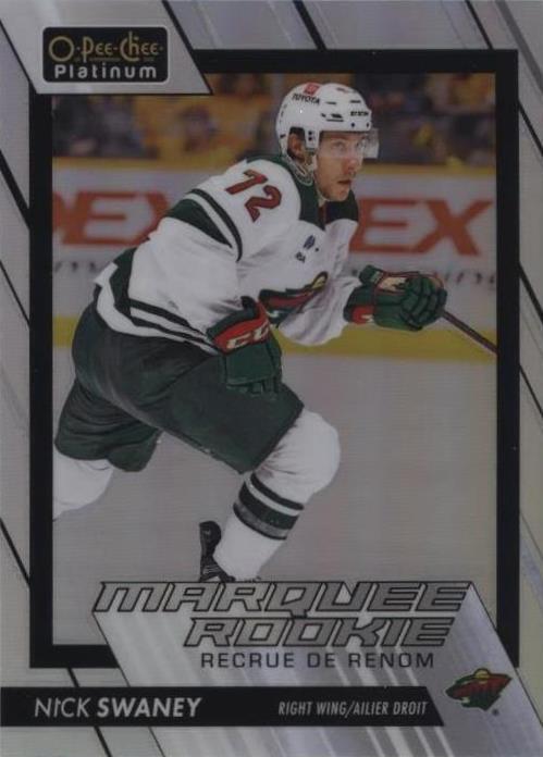 2023-24 O-Pee-Chee Platinum - Marquee Rookies Nick Swaney #286 Rainbow ...