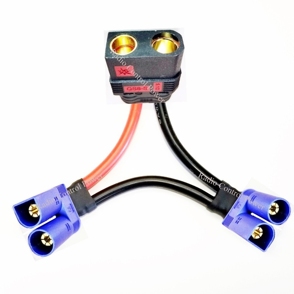 RCP-QS8 FEMALE TO IC5/EC5 MALE ANTI SPARK SERIES HARNESS 8/10 awg ...
