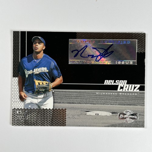 2006 Topps Co-Signers Nelson Cruz #113 Milwaukee Brewers Rookie | eBay