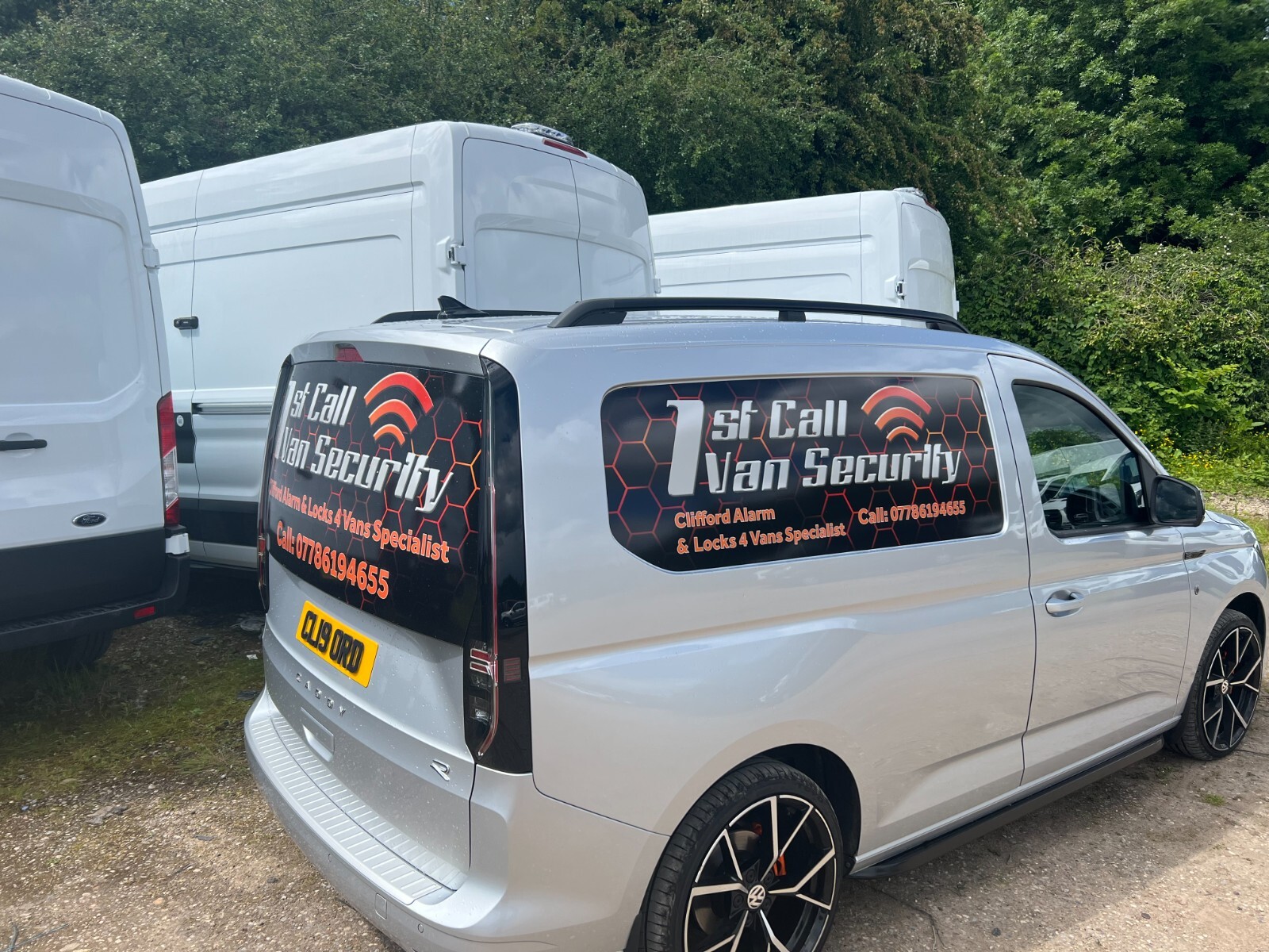 Ford Transit Custom Lock4Vans full kit Rep lock Drivers Door hook locks ...