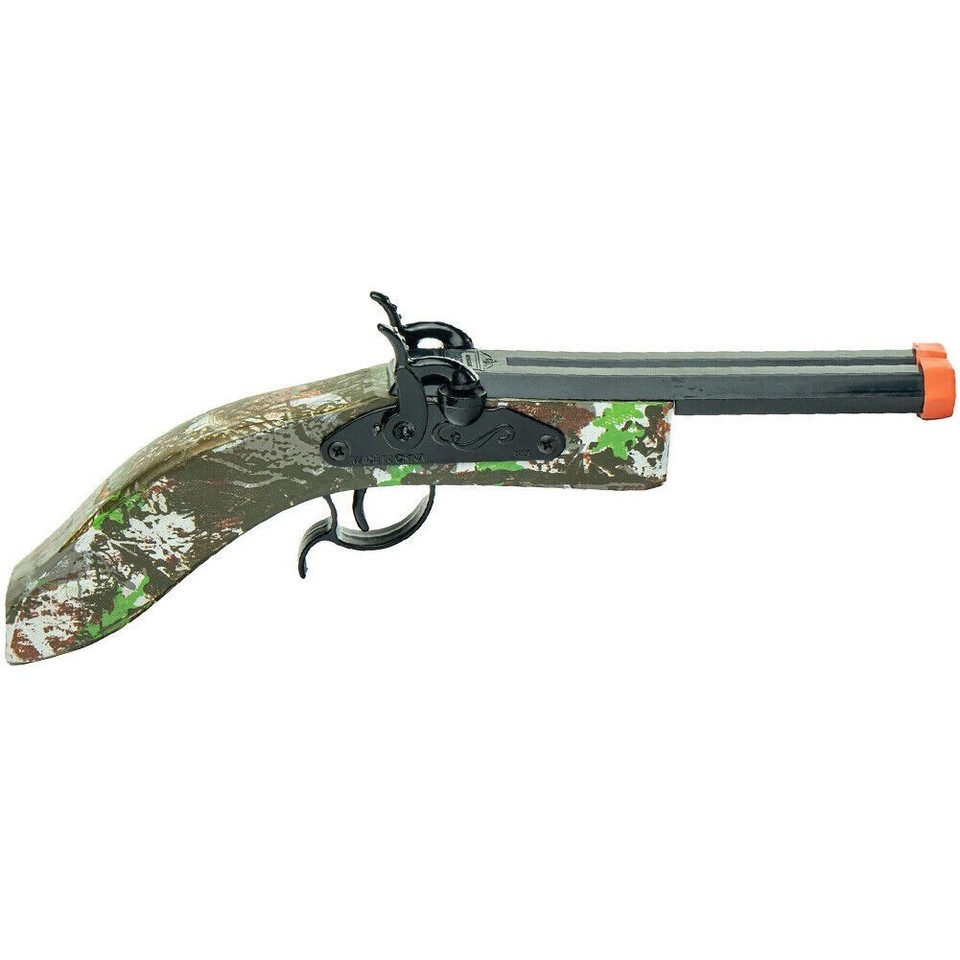 PARRIS TOYS Camo Hex Double Barrel Cap Gun Pistol | eBay