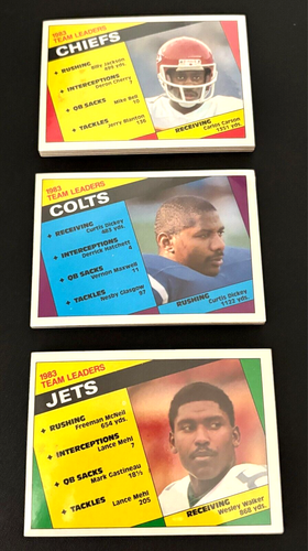 RARE!! LOT OF (3) 1984 TOPPS FOOTBALL ⭐ UNOPENED ⭐ CELLO PACKS SEALED ...