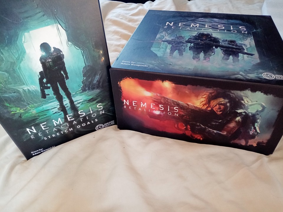 Nemesis retaliation board game plus stretch goals | eBay UK