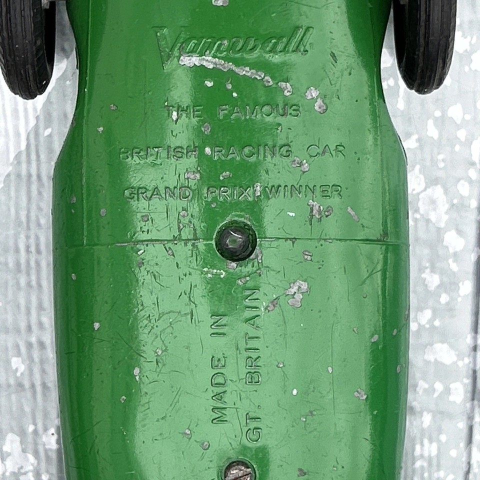 METTOY Castoys Vanwall Racing Car 1:18 Scale Diecast Green #18 Vintage ...