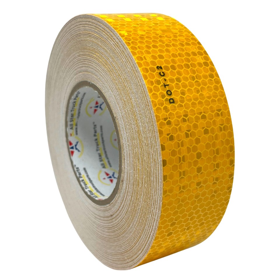 DOT Reflective Tape - DOT-C2 Conspiciuity Tape - COMMERCIAL ROLL - 2 ...
