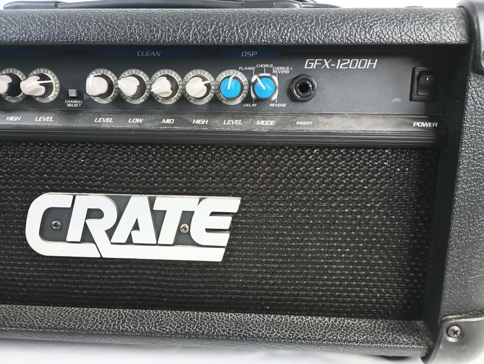 Crate GFX-1200H Guitar Amp Head tested and working | eBay