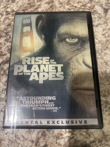 Rise Of The Planet Of The Apes (DVD, 2011, Widescreen, Rental Exclusive ...