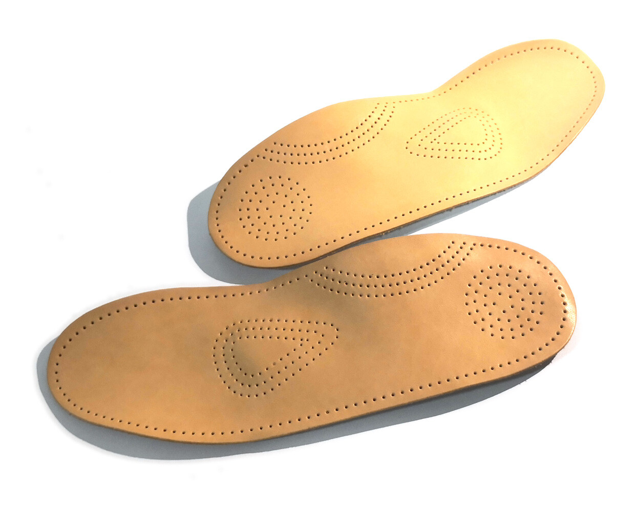 SOLETTE per SCARPE DA UOMO DONNA ANATOMICHE con PLANTARI IN VERA PELLE ...