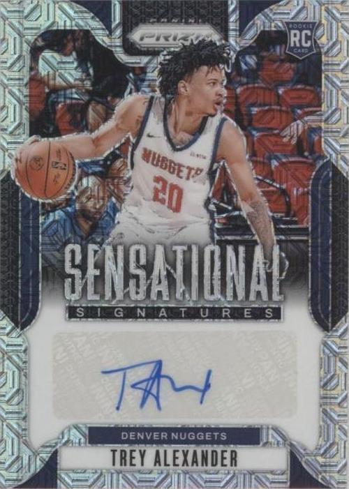 2024-25 Panini Prizm - Sensational Signatures Trey Alexander #SS-TRA ...