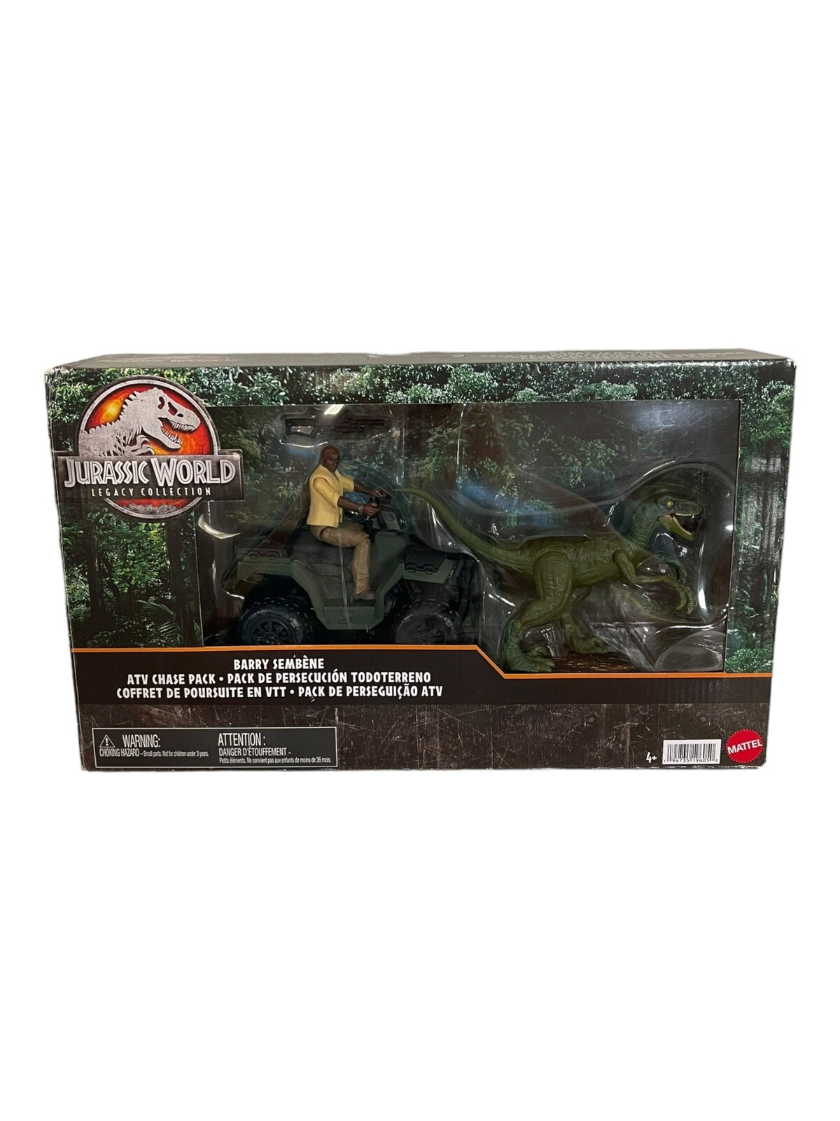 Jurassic World Legacy Collection Barry Sembene ATV Chase Pack Figure ...