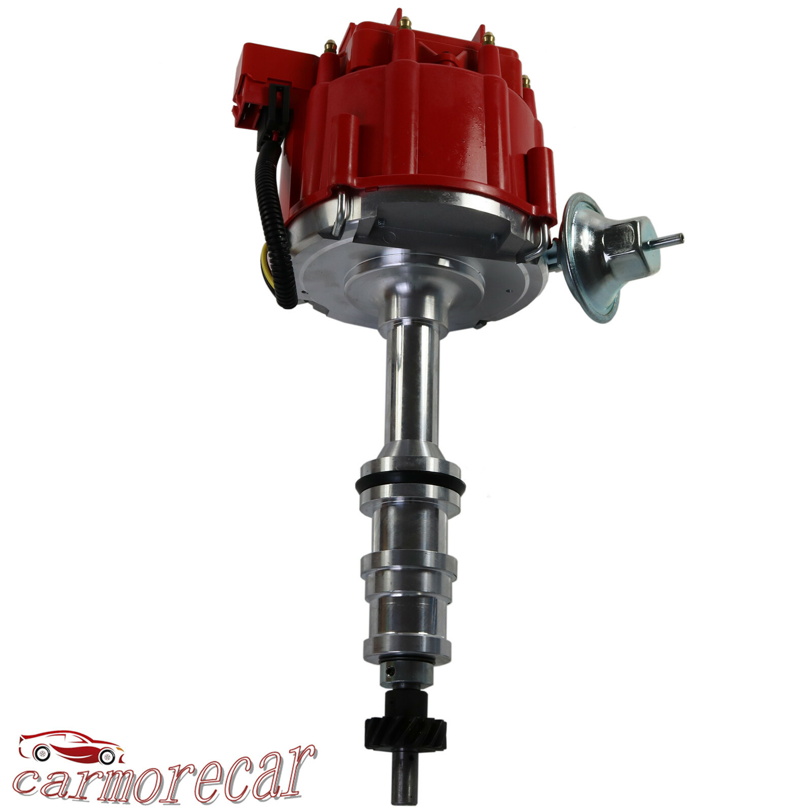 HEI Distributor Red Cap 65 000 Volt For Ford "FE" 352 360 390 427 428 ...