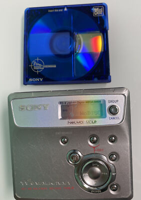 Sony Walkman MZ-N505 Type R Portable MiniDisc Recorder Player Tested ...